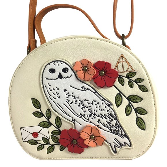 Loungefly | Bags | Loungefly Harry Potter Hedwig Floral Crossbody ...